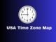 USA Time Zone Map