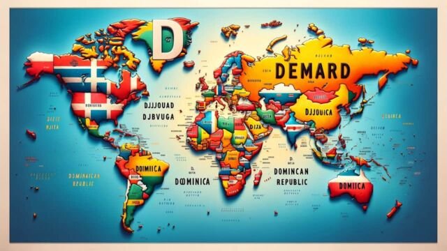 Countries that Start with D in The World