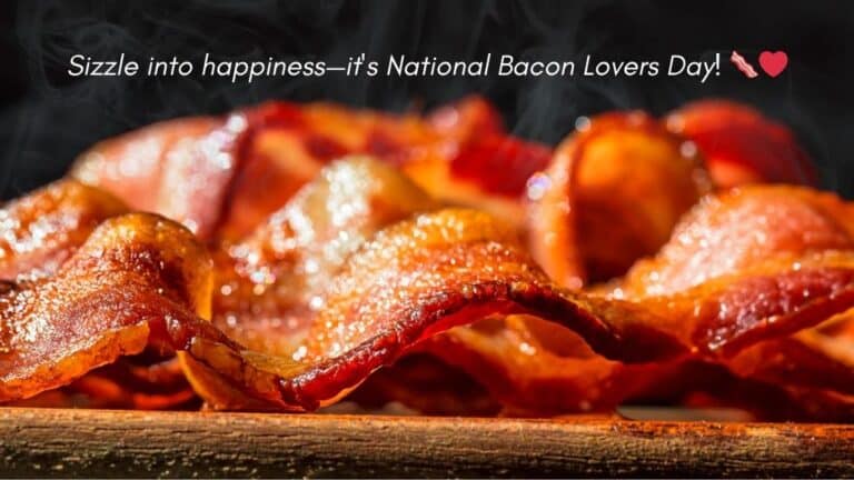 National Bacon Lovers Day 2025 (Wednesday, August 20)